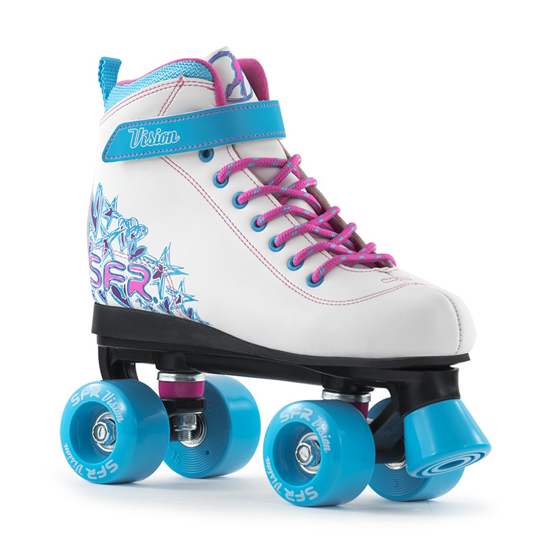 Patine cu rotile SFR Vision 2 White/Blue - Skates.ro