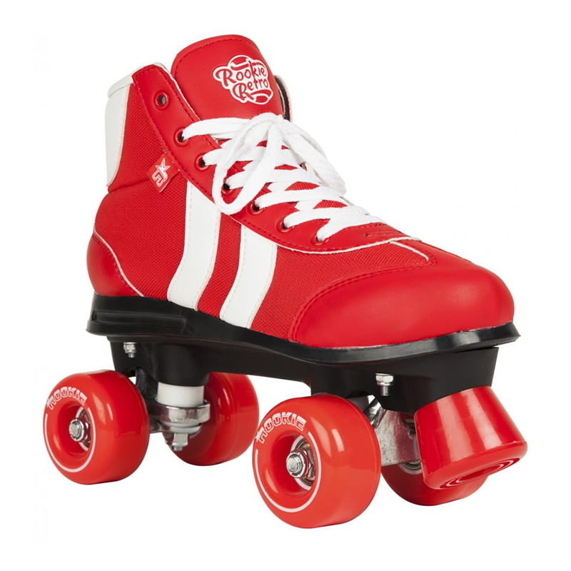 Patine cu rotile Rookie Retro V2 Red/White - Skates.ro