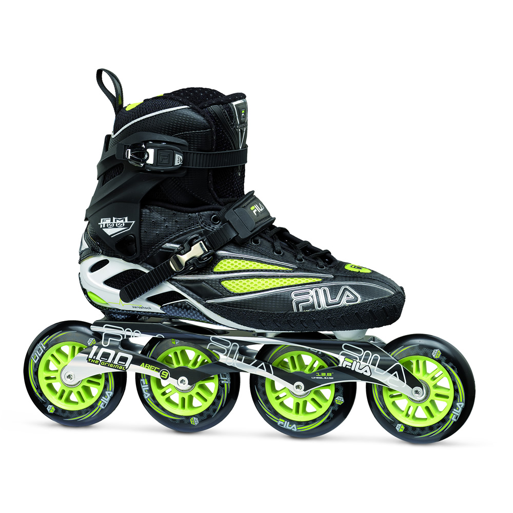 Role FILA FM 100 Alb/Negru - Skates.ro