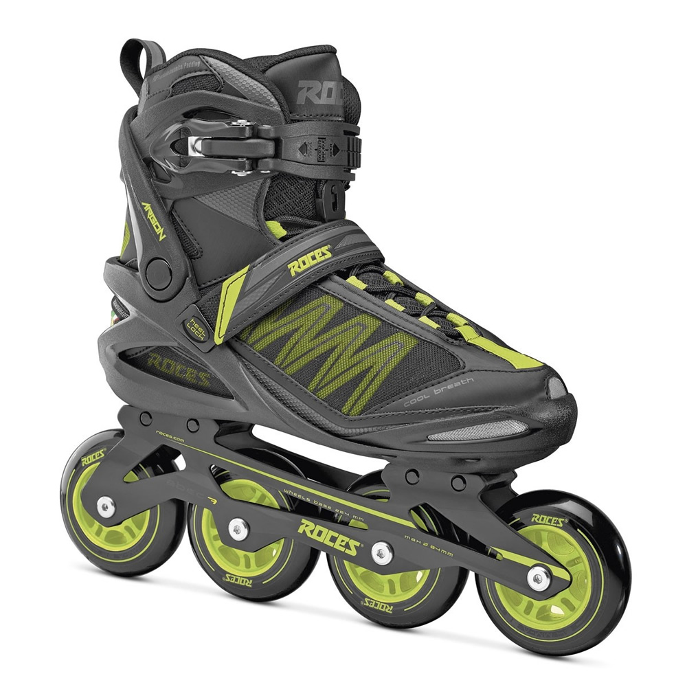 Role ROCES Argon Black/Lime - Skates.ro