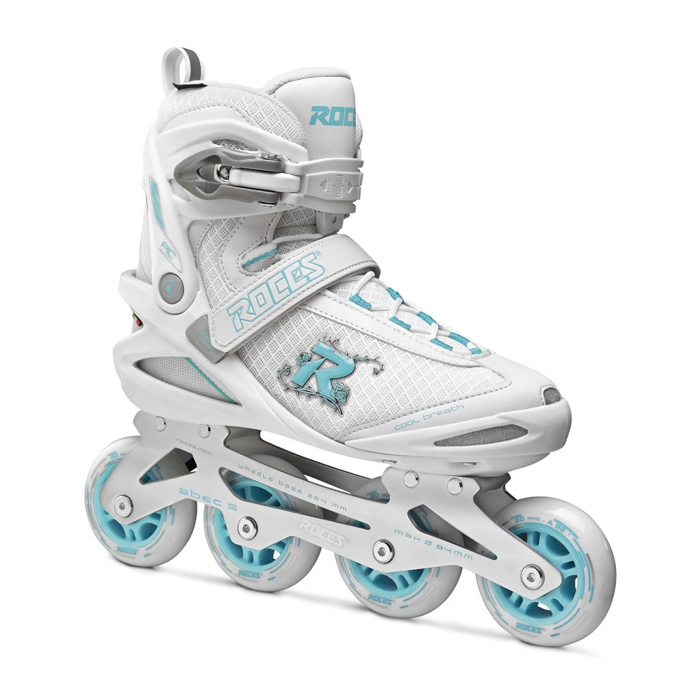Role ROCES Pic W White/Azure - Skates.ro