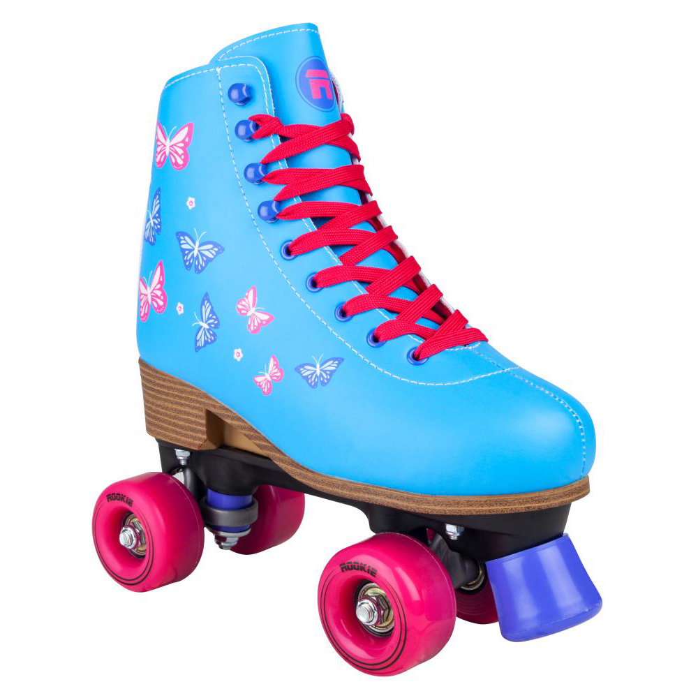 Patine cu rotile reglabile Rookie Blossom Blue - Skates.ro