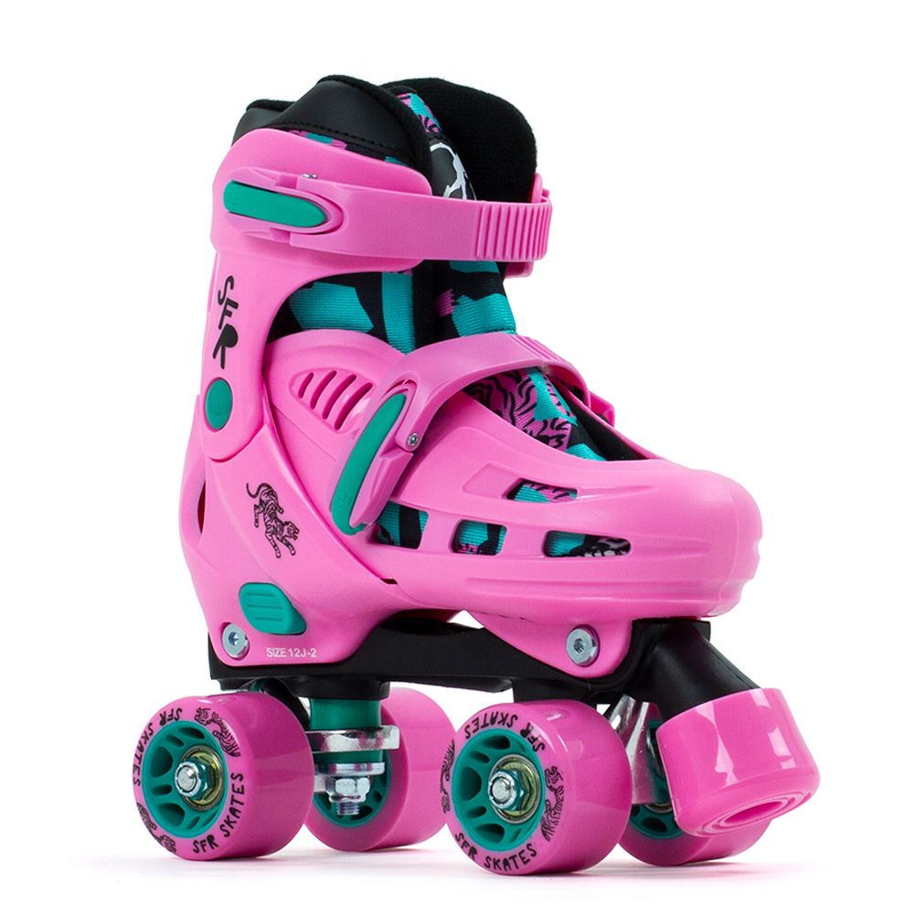 Patine cu rotile SFR Storm IV Pink/Green - Skates.ro