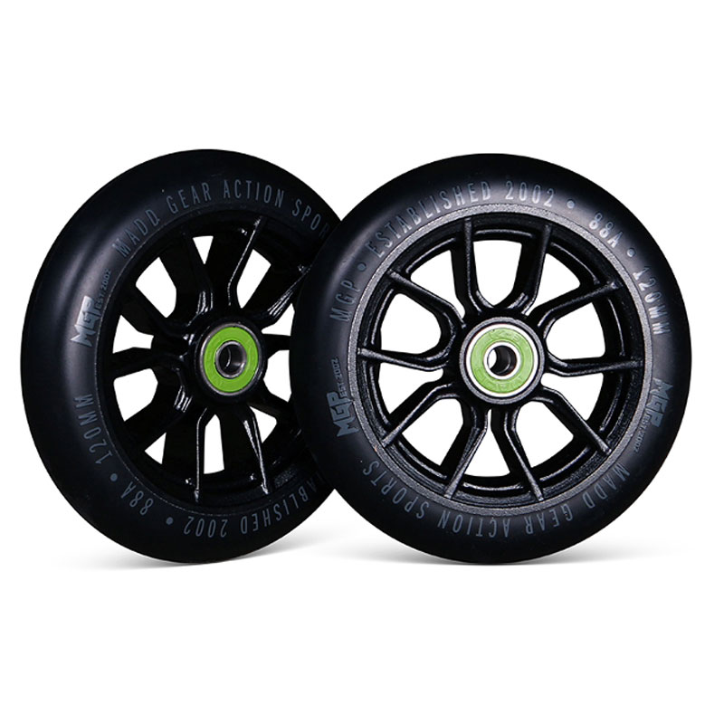 Set 2 roti trotineta MGP Team Syndicate 120mm Black - Skates.ro