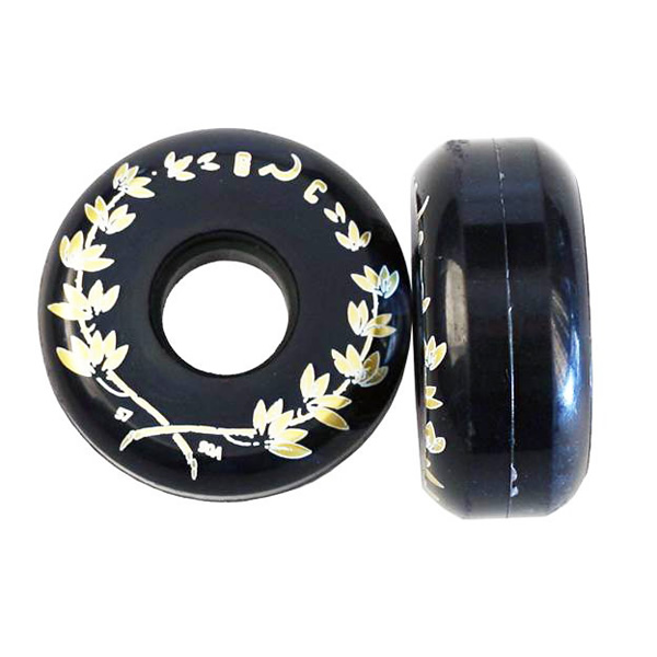 Set 4 Roti Agresive Ground Control Crest 57mm/90a black - Skates.ro