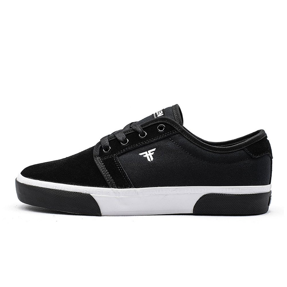 Incaltaminte Fallen Forte Black White - Skates.ro