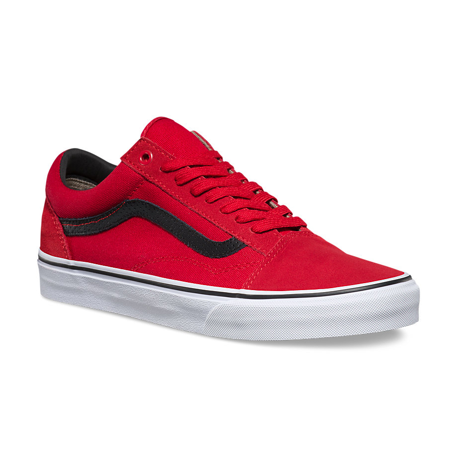 Shoes Vans Old Skool C&P Racing Red/Black - Skates.ro