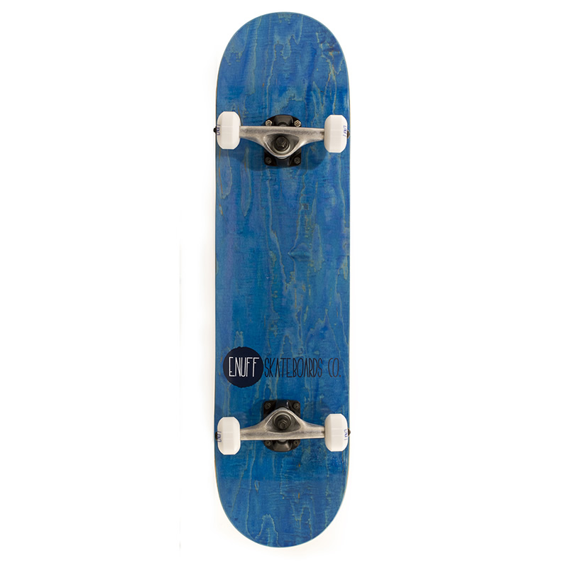 Skateboard Enuff Logo Stain Blue 8inch - Skates.ro