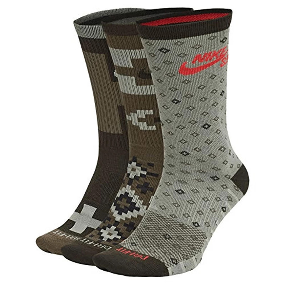 Set sosete Nike SB Everyday Max Crew 3 per - Skates.ro